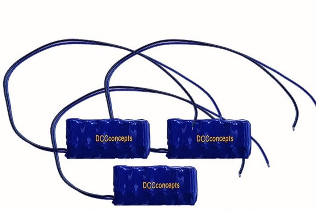 DCC Concepts DCD-SA2-SS.3 ZEN Super High Power 2-Wire Stay Alive 3 Pac