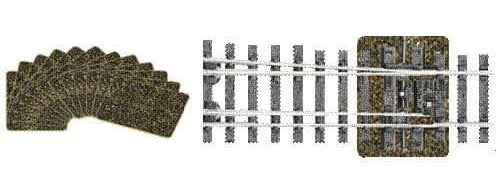 DCC Concepts DCP158 DCP-CML Cobalt Ballast Label Pack (20)